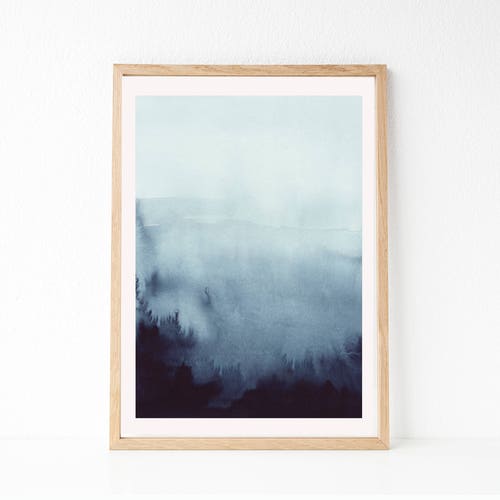 OVERSIZED Print Watercolor PRINTABLE Art Large Wall Art - Etsy