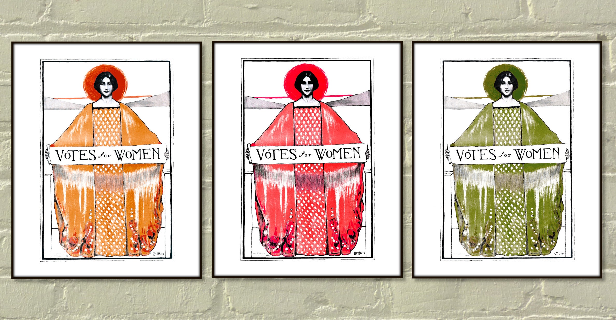 Suffrage Poster Adult Coloring Page 8 X 10 Feminist Print Votes for ...