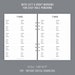 Contacts Page Printable, Contact Sheet, Address Book, Business Contacts ...