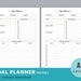 Goal Planner, Goal Tracker, Filofax Planner Inserts, Project Tracker ...