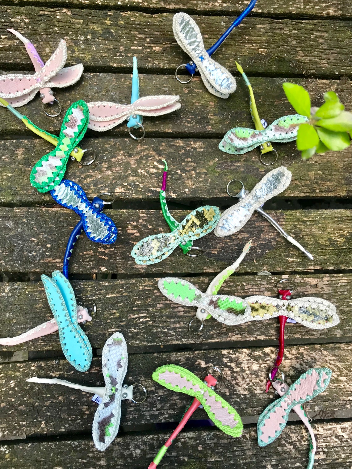 Keyring DRAGONFLY - Etsy