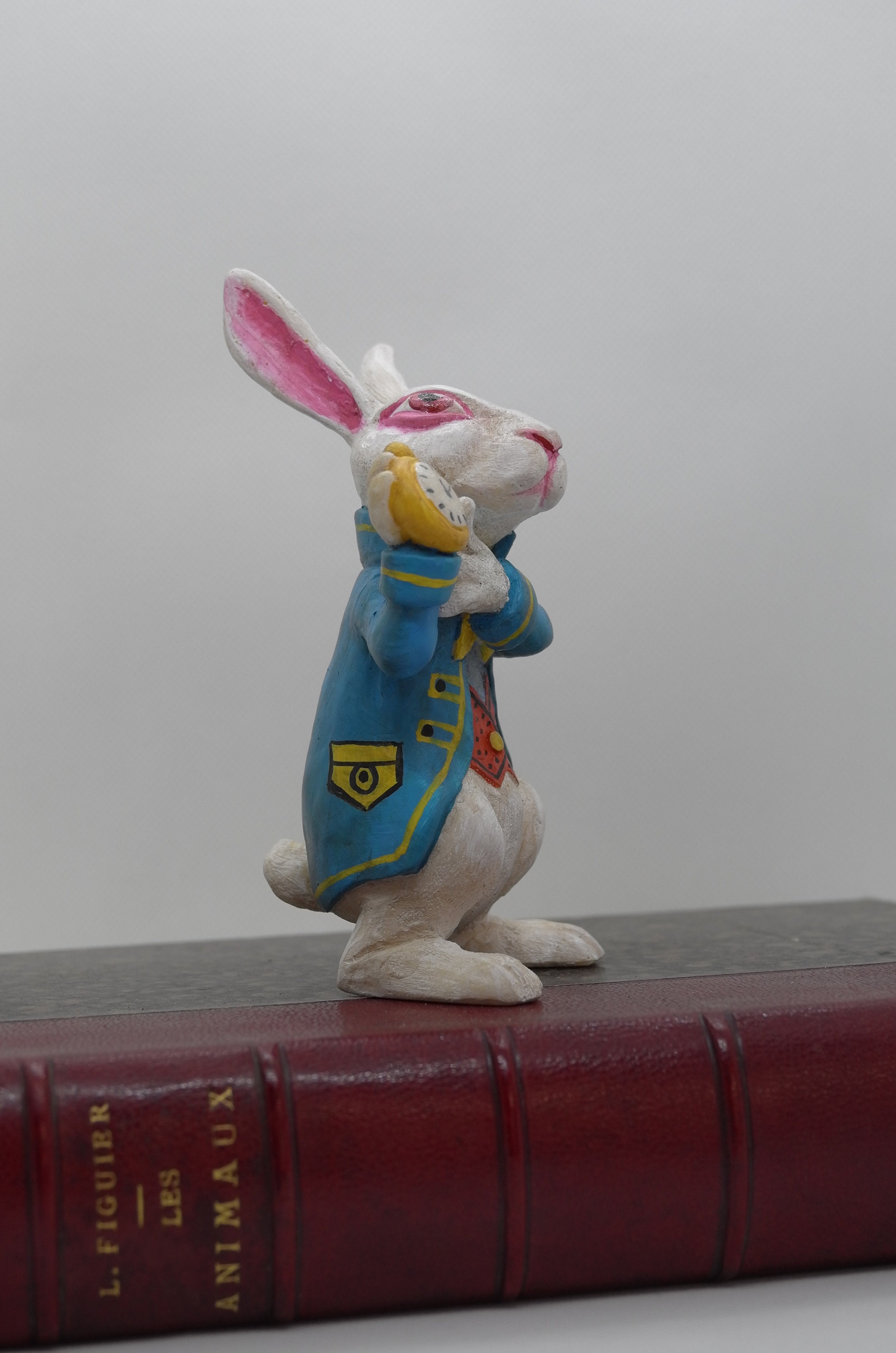 Decorative Figurine the White Rabbit After Alice - Etsy