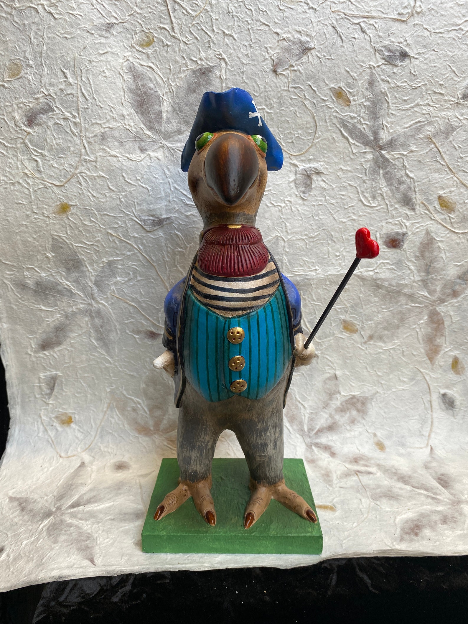 Alice collection figurine in Wonderland LARGE Dodo in hand | Etsy