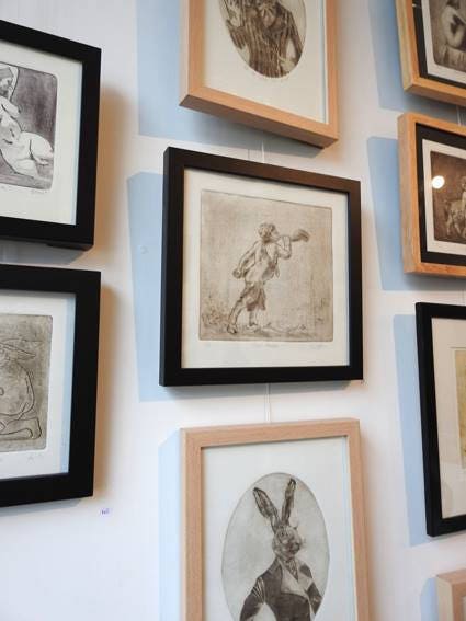 Engraving "JESTER" /fou King/Jester/court jester/minstrel/printmaking ...