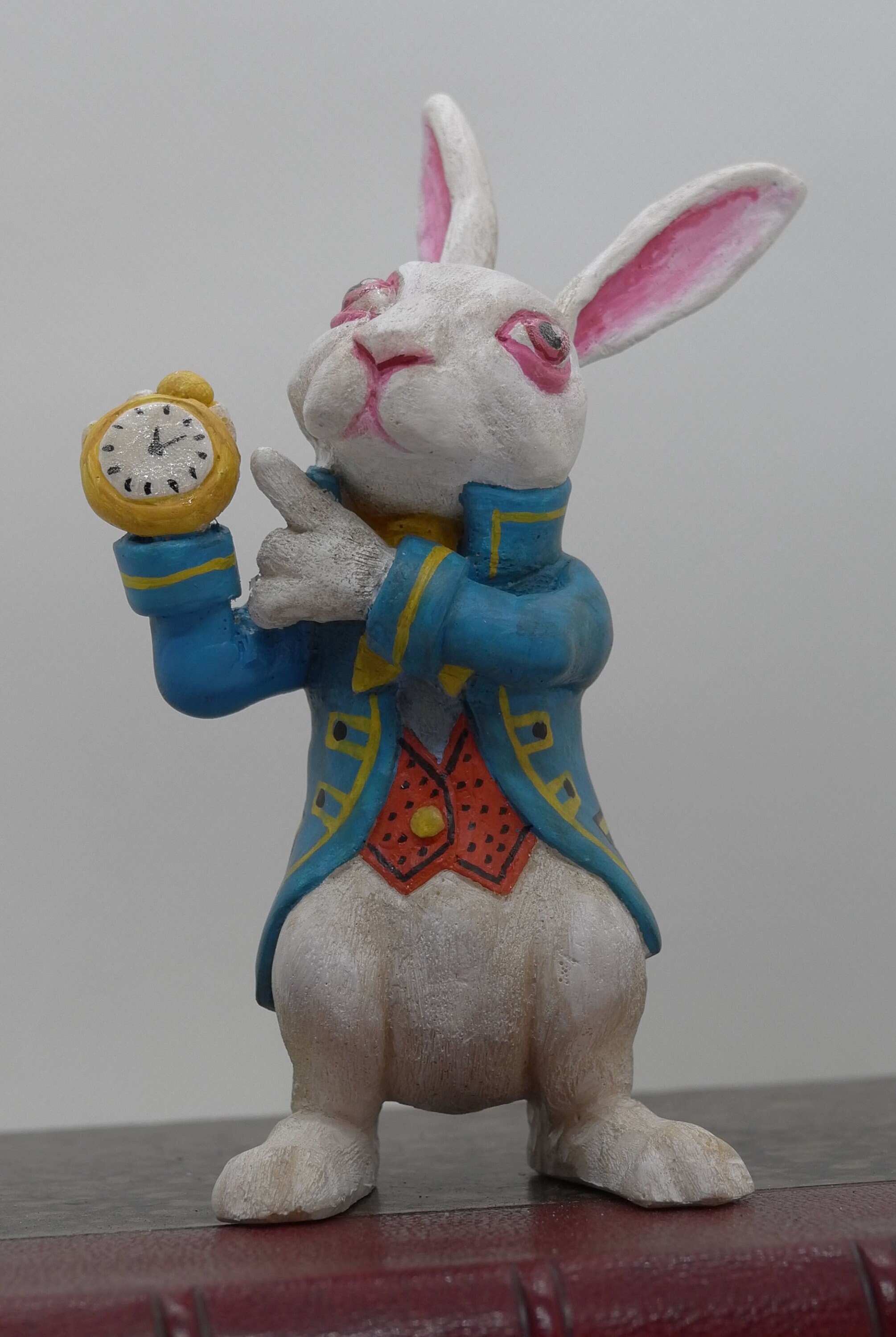 Decorative Figurine the White Rabbit After Alice - Etsy