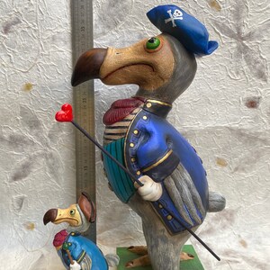 Collectible Figurine Alice in Wonderland, BIG Dodo in Hand-painted ...