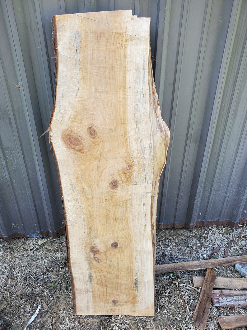 Raw Live Edge Cypress Slabs 5 ft x 16 in | Etsy