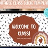 EDITABLE Classroom Slides Template Pumpkin Theme Teacher Resources ...