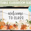 EDITABLE Slide Template Farmhouse Teacher Resources Virtual Learning ...