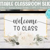 EDITABLE Slide Template | Farmhouse| Teacher Resources | Virtual ...