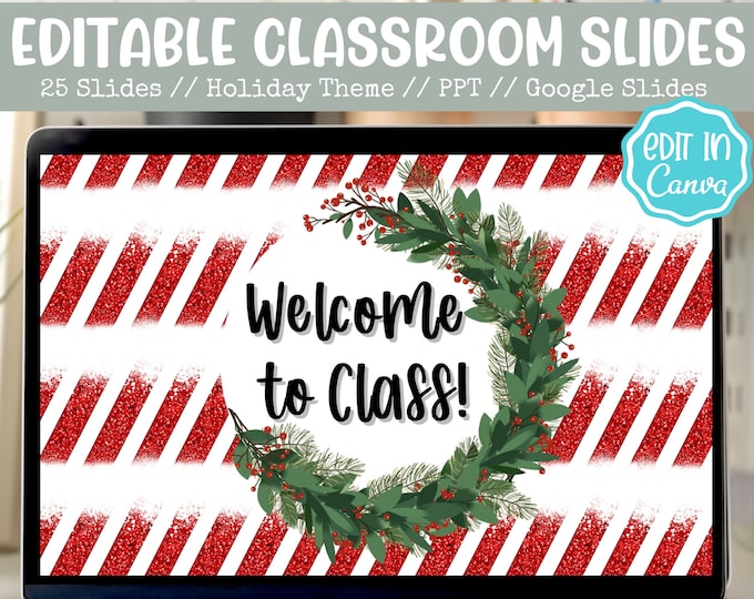 EDITABLE Classroom Slides Template Pumpkin Theme Teacher Resources ...