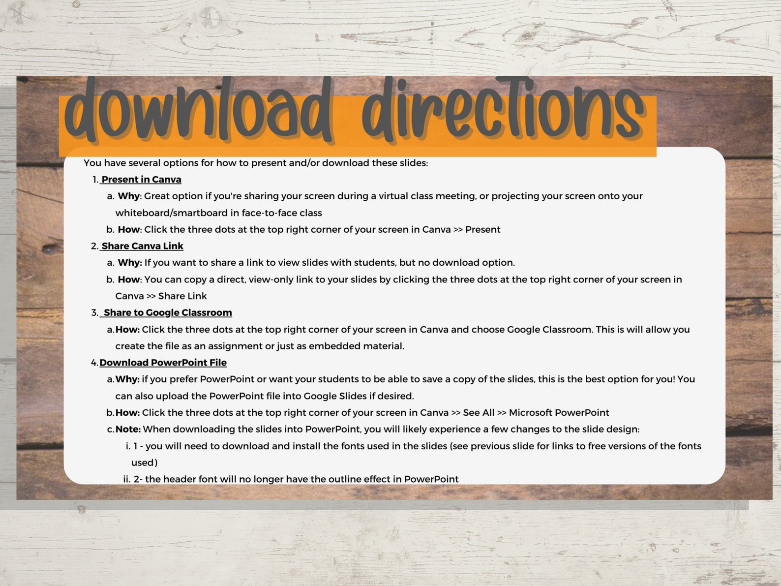 EDITABLE Halloween Classroom Slides Template Ghost Theme Teacher ...