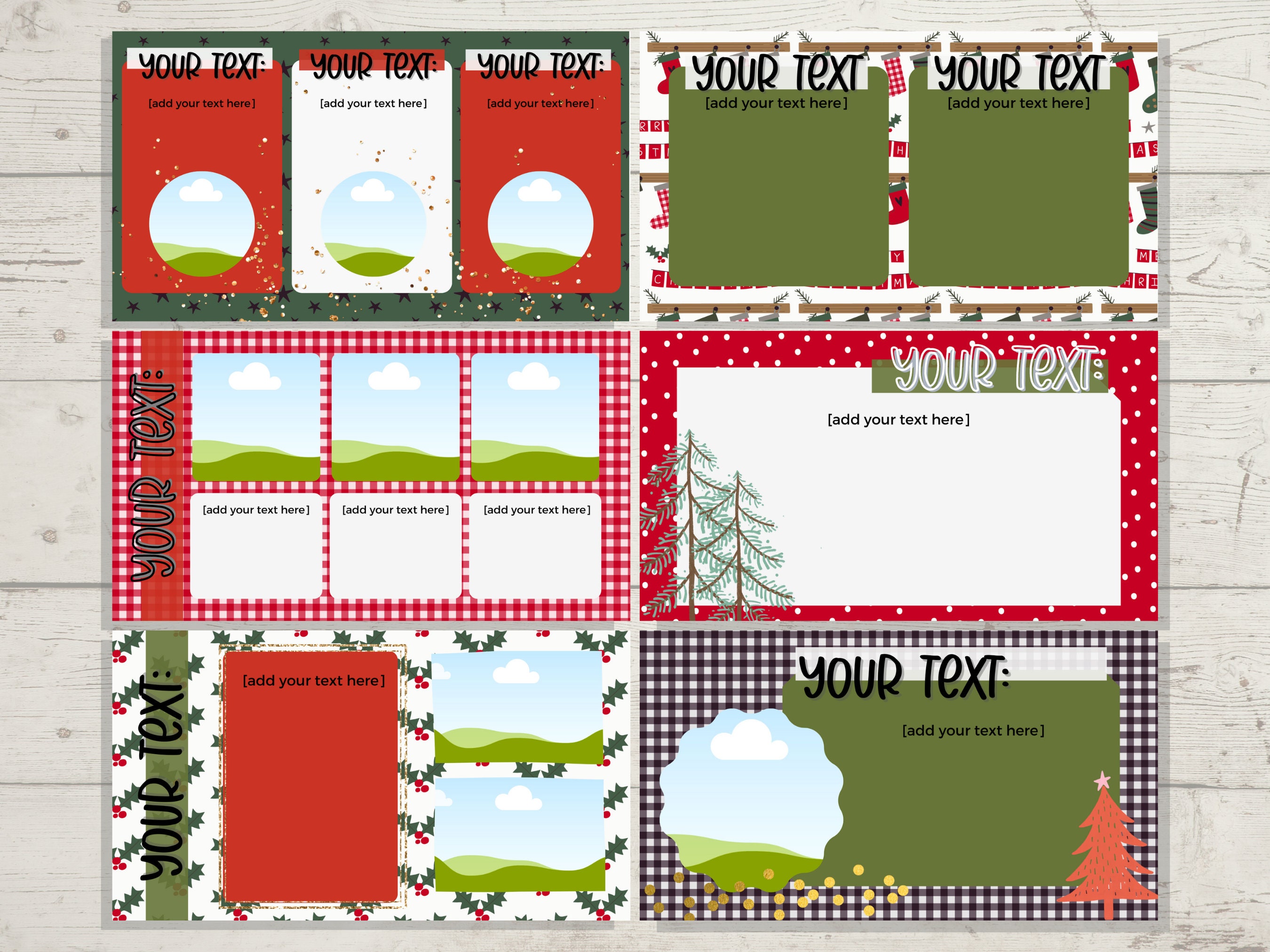 EDITABLE Christmas Slides Template | Powerpoint Template | Teacher ...