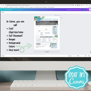 EDITABLE Class Newsletter Template August 2024 | Monthly Class ...