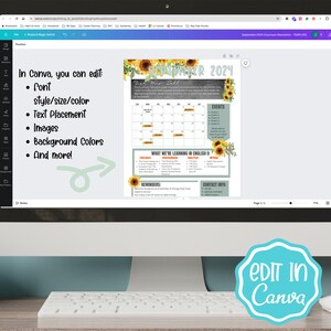 EDITABLE Class Newsletter Template September 2024 | Monthly Class ...