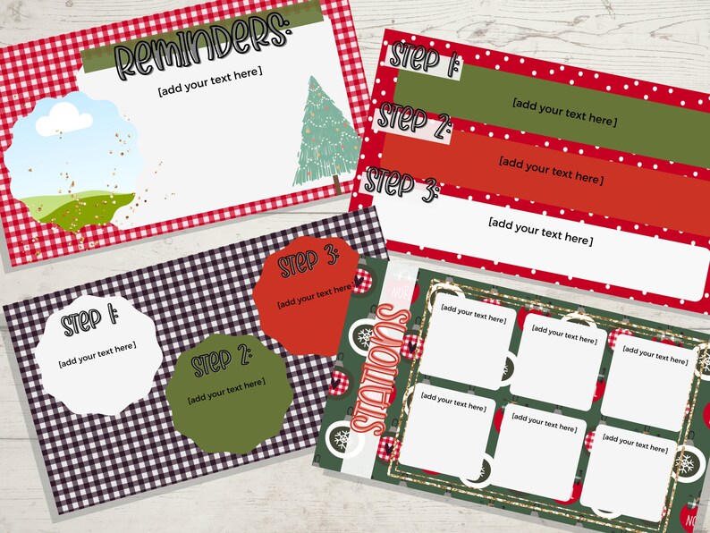 EDITABLE Christmas Slides Template | Powerpoint Template | Teacher ...