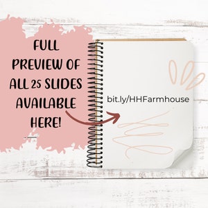 EDITABLE Slide Template | Farmhouse| Teacher Resources | Virtual ...