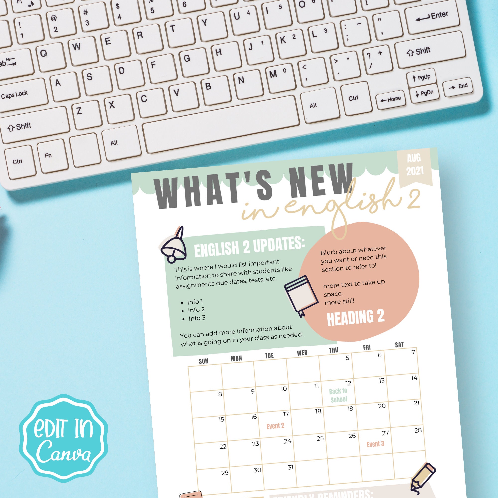 EDITABLE Meet the Teacher Template Back to School Teacher Bundle ...