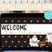 EDITABLE Halloween Classroom Slides Template | Ghost Theme | Teacher ...