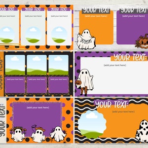 EDITABLE Halloween Classroom Slides Template | Ghost Theme | Teacher ...