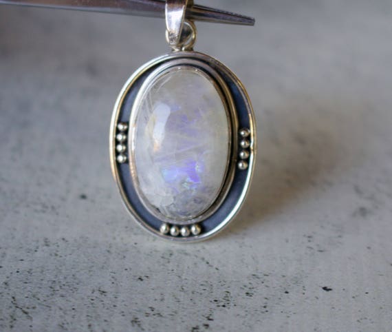 Sterling Silver. Moonstone. Beautiful Sterling Silver… - Gem