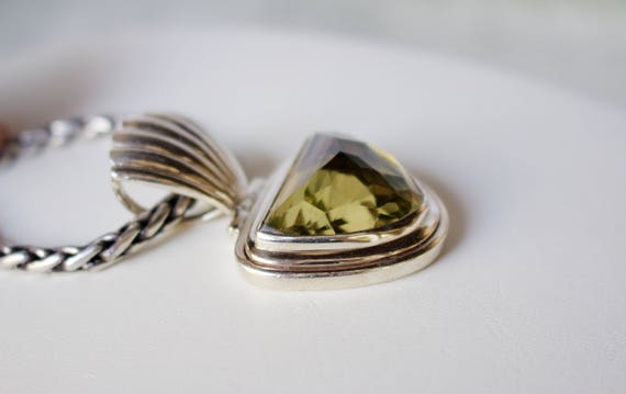 Sterling Silver. Lemon Quartz. Beautiful Sterling Sil… - Gem