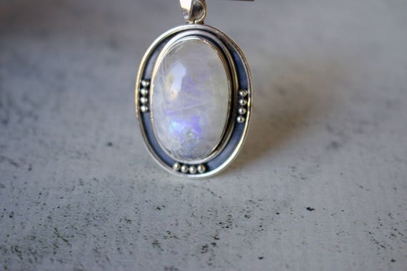 Sterling Silver. Moonstone. Beautiful Sterling Silver… - Gem