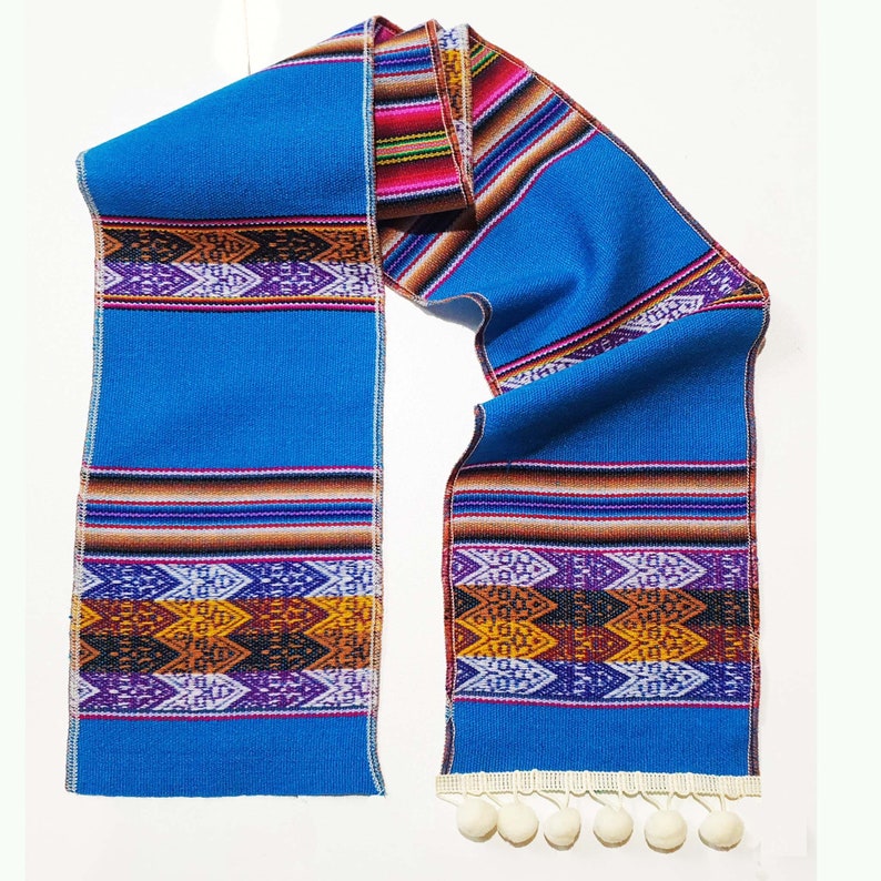 Graduation Stole: Aguayo. Peruvian Woven Textile, Ethnic Print - Etsy ...