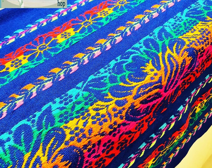 1mt Wide Mexican Cambaya,fabric by Yard,woven Fabric, Cambaya, Aztec ...