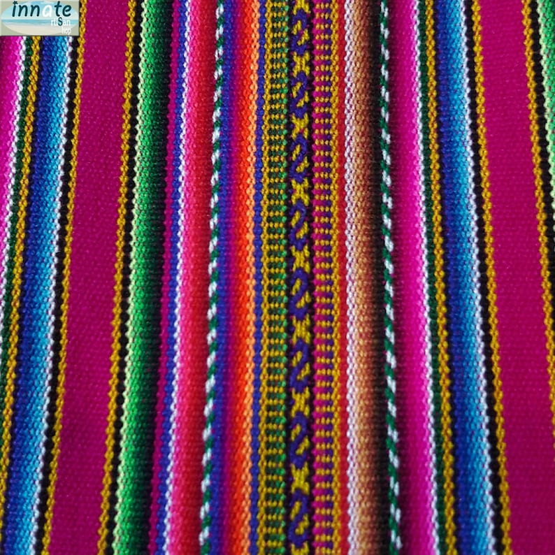 Fat Quarters, Aguayo Fabric, Andean Fabric, South America, Cuzco, Inca ...