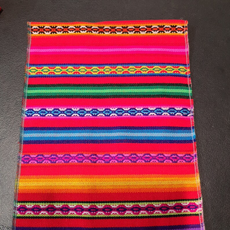 Andean Aguayo Graduation Stole: Ethnic Print Peruvian Scarf - Etsy