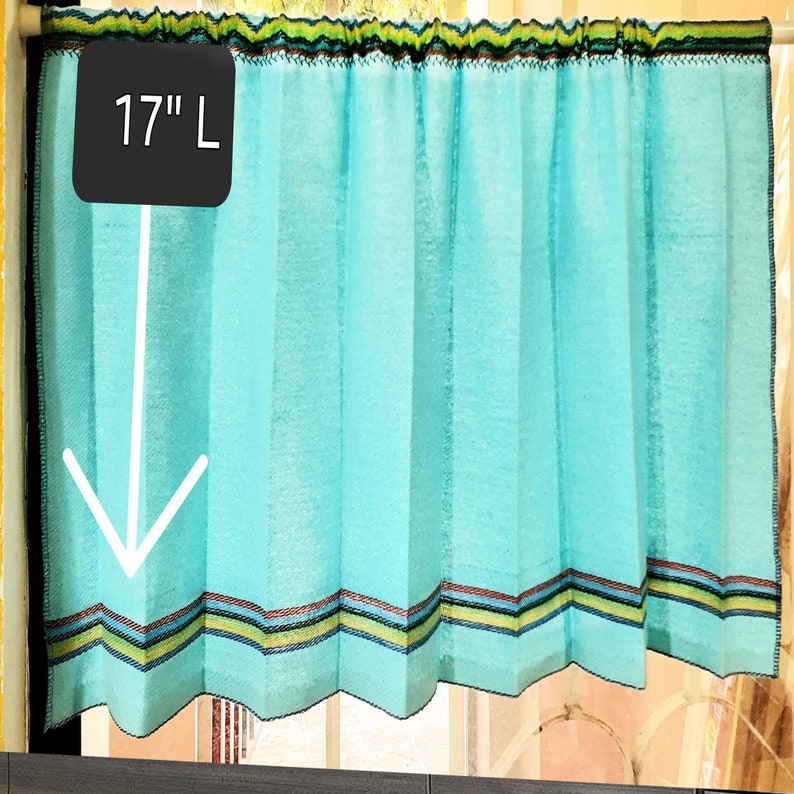 Rustic Valance, Mexican Jerga, Bright Colors - Etsy