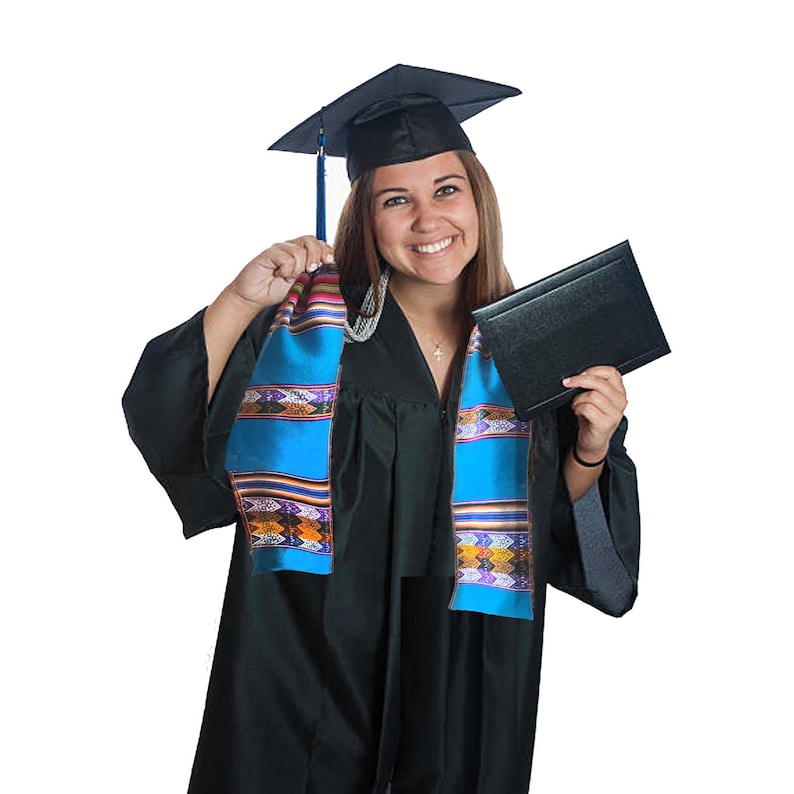Graduation Stole: Aguayo. Peruvian Woven Textile, Ethnic Print - Etsy ...