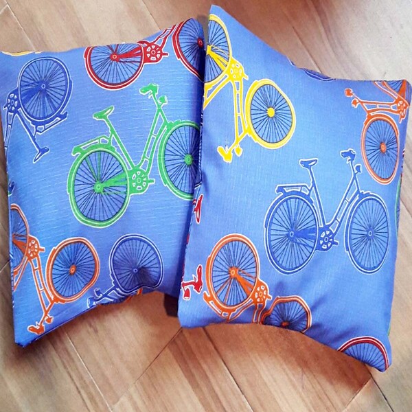 Bicycle Pillow - Etsy