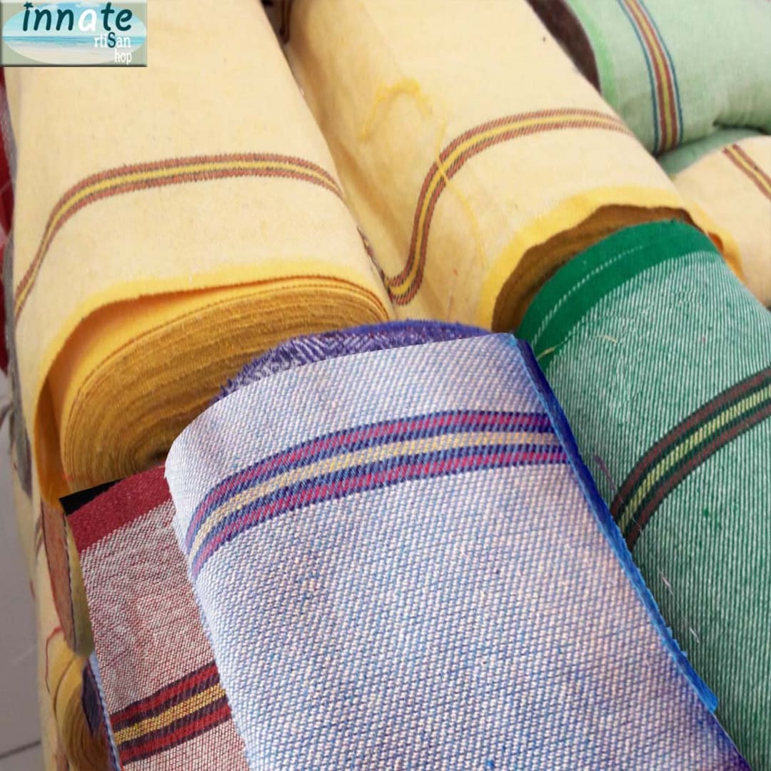 Mexican Jerga Fabric by the Yard: Striped Hippie Decor, 17.7" Wide - Etsy