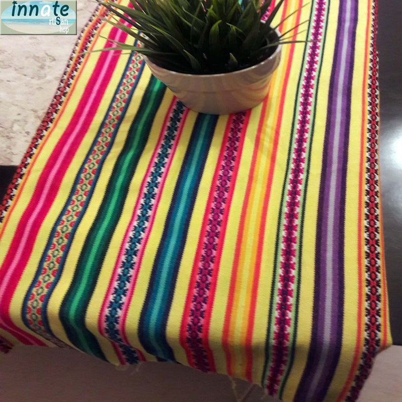 Andean Tablecloth soho Designhispanic Table Runnercusco | Etsy