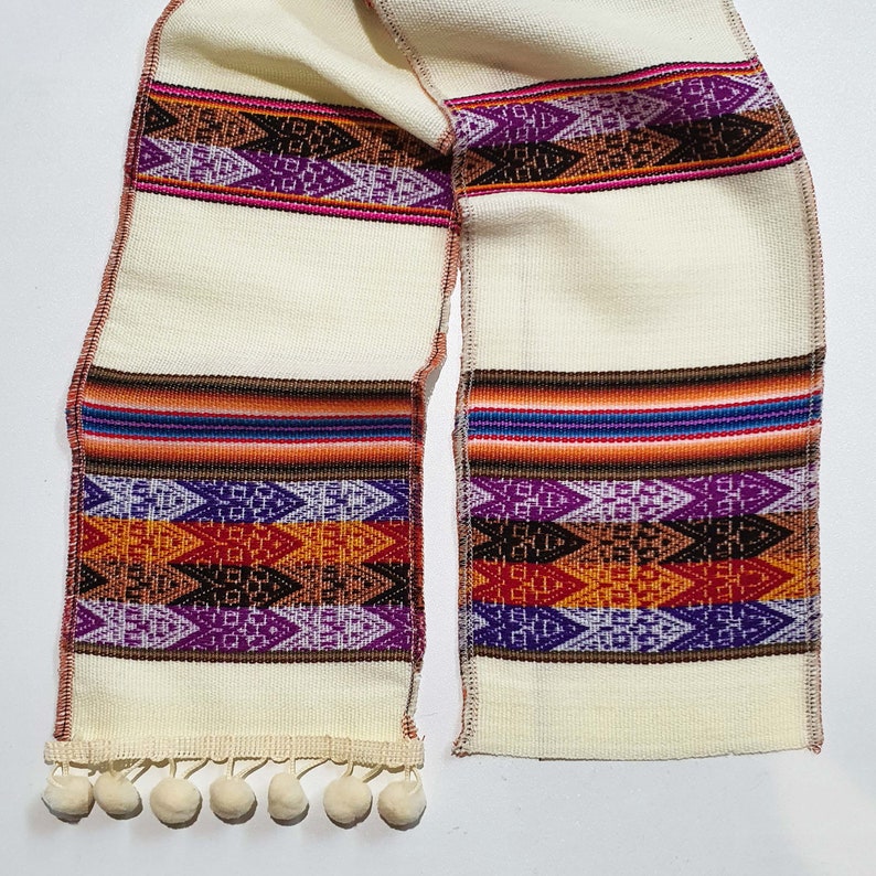 Graduation Stole: Aguayo. Peruvian Woven Textile, Ethnic Print - Etsy ...