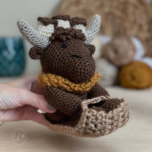 Graham the Bison | Bison Crochet Pattern | Bison Amigurumi Pattern ...