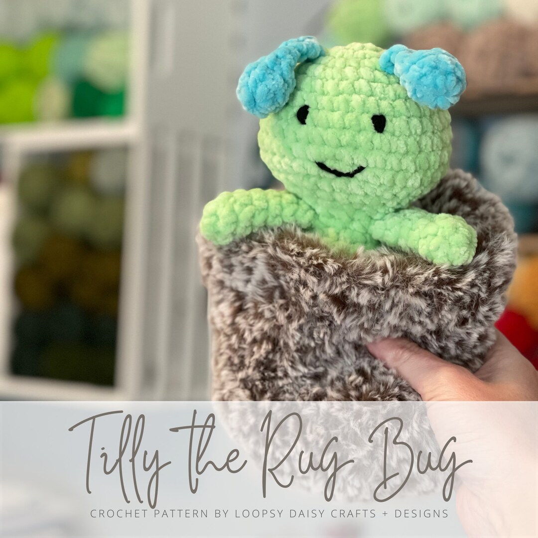 Bug Crochet Pattern | Bug Amigurumi Pattern | Rug Bug Instructions ...