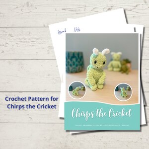 No Sew Crochet Pattern, Cricket Crochet Pattern, Amigurumi Crochet ...