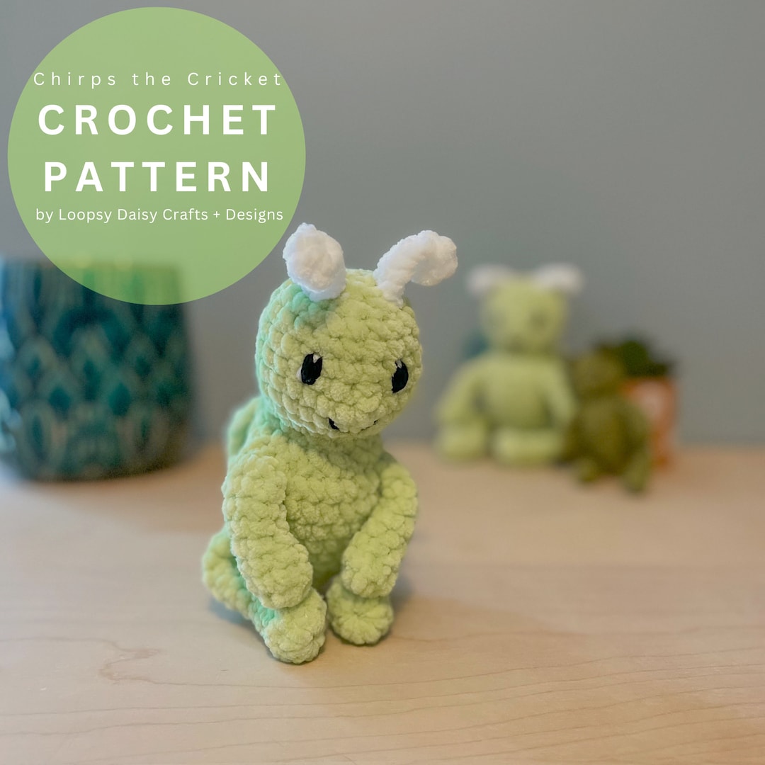 No Sew Crochet Pattern, Cricket Crochet Pattern, Amigurumi Crochet ...