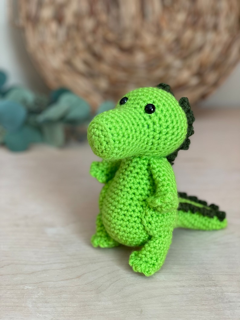Chompers the Little Gator Amigurumi Crochet PDF Pattern - Etsy