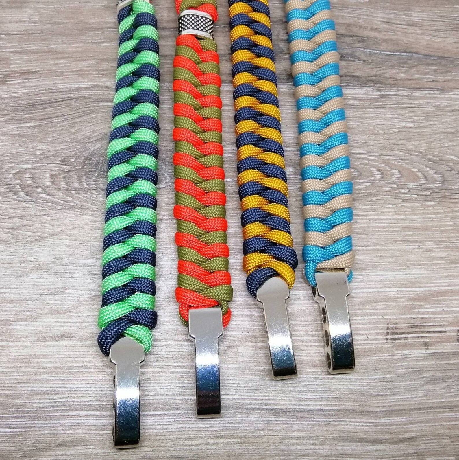 Fishtail Paracord Armband Met Verstelbare Sluiting - Etsy