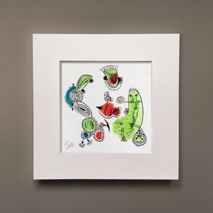 Pick-a-dilly Watercolor Pen & Ink - Etsy