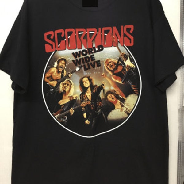 Scorpions Shirt - Etsy