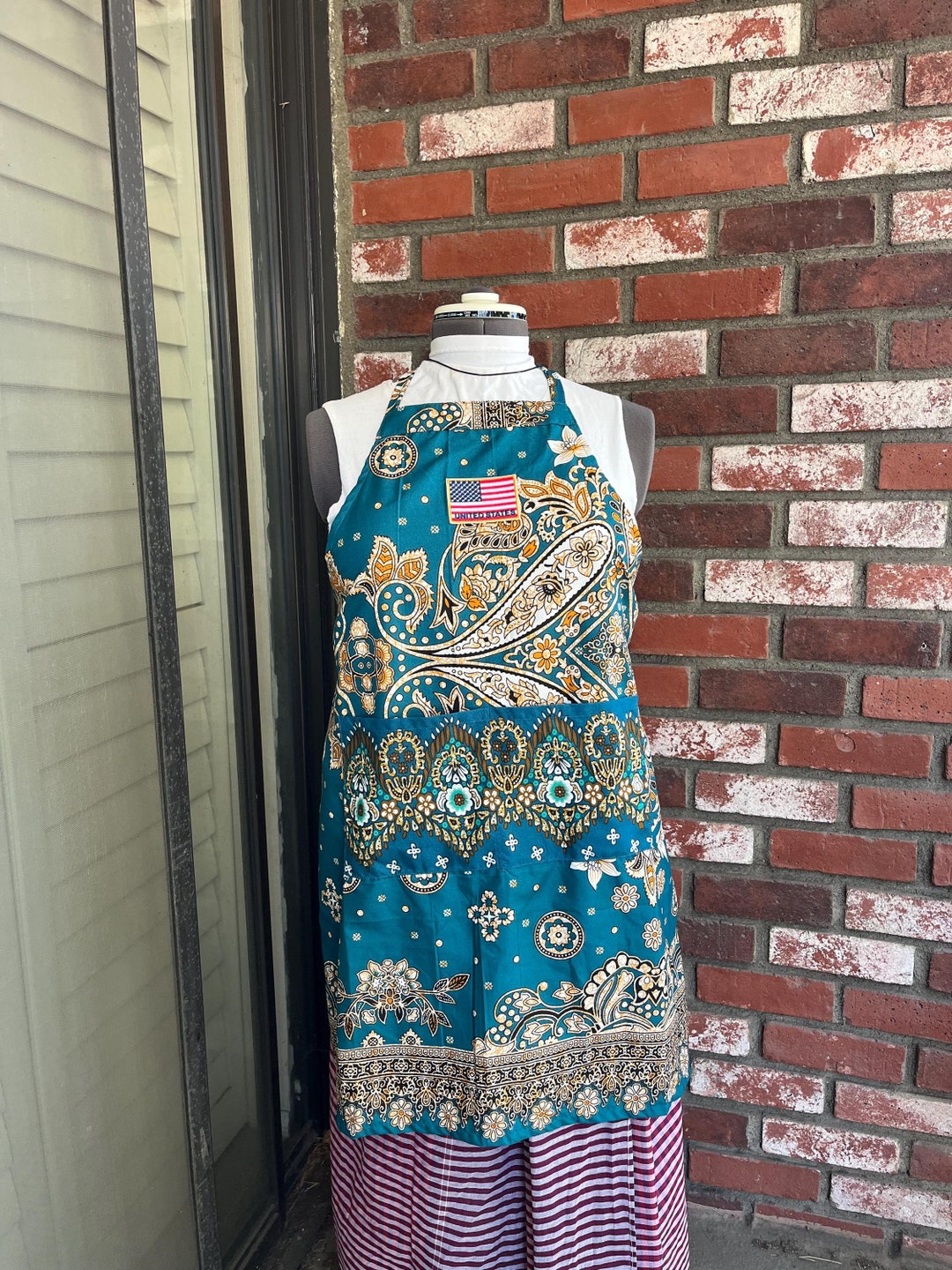 ACP 013, Apron Made in Cambodia, Khmer Product. Cambodian Product. One ...
