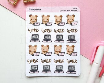 Work From Home Stickers - Etsy