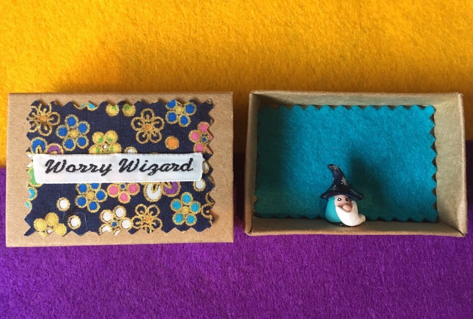 Worry wizard mental health awareness depression anxiety | Etsy