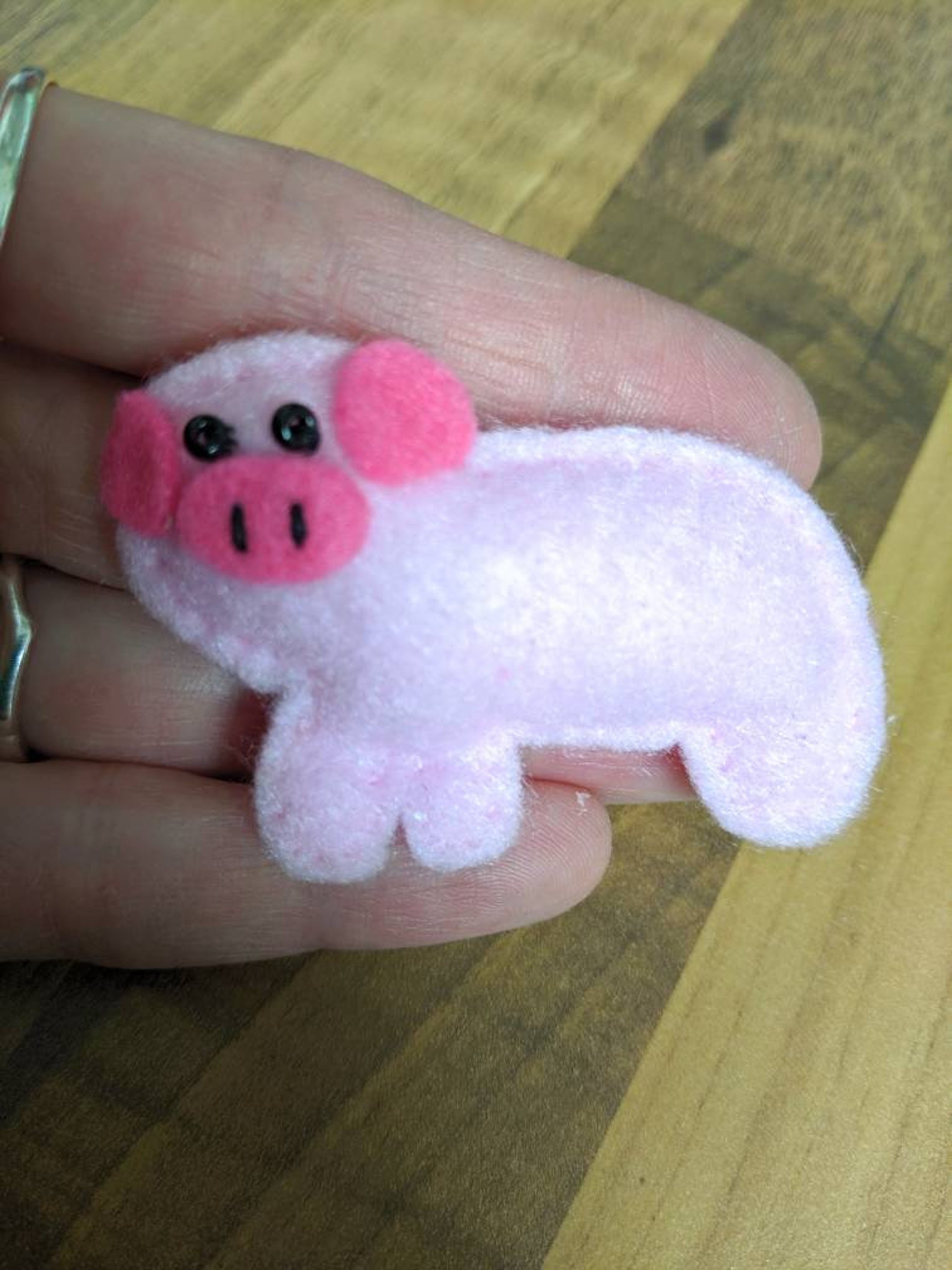 Hug in a Box Pig Gift Felt Get Well Soon Mental Health - Etsy
