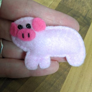 Hug in a Box, Pig Gift, Felt, Get Well Soon, Mental Health, Positive ...